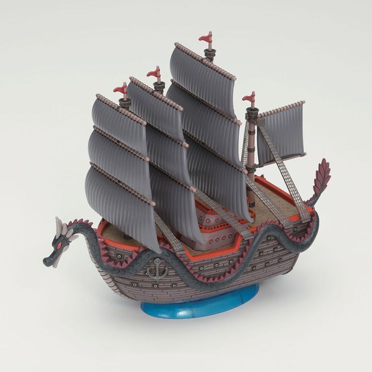 One Piece Great Ship Collection Dragon Boat Color-Coded Model Kit ...